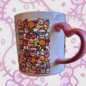 Hello Kitty | Dining | Hello Kitty Mug With Heart Handle | Poshmark